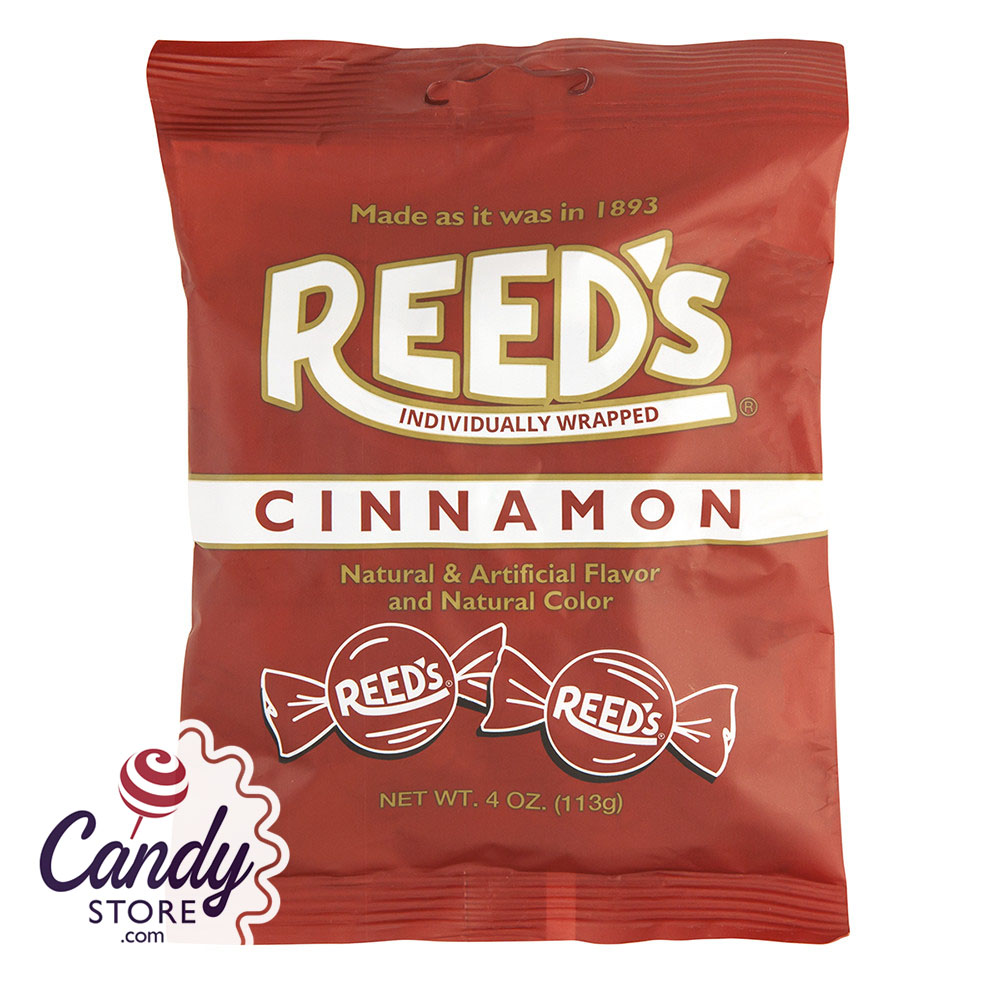 Reed's Cinnamon 4oz Peg Bag - 12ct | CandyStore.com