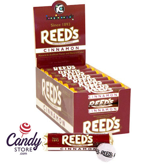 Reed's Cinnamon Rolls Hard Candy Rolls - 24ct | CandyStore – CandyStore.com