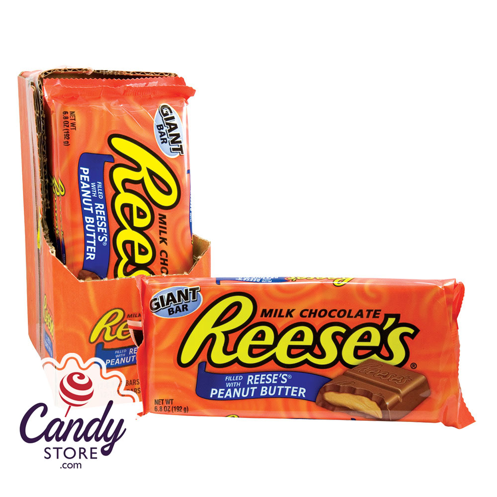 Reese's Giant Peanut Butter Bars - 12ct | CandyStore.com