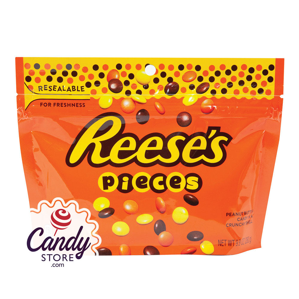 Reese's Pieces 9.9oz Pouch 8ct - CandyStore.com