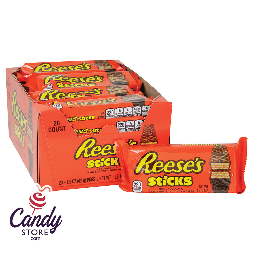 Reese's Sticks Candy - 20ct | CandyStore.com