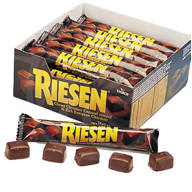 Riesen Dark Chocolate Caramels - 24ct | CandyStore.com