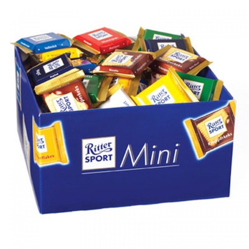 Ritter Sport Individual Minis - 84ct | CandyStore.com