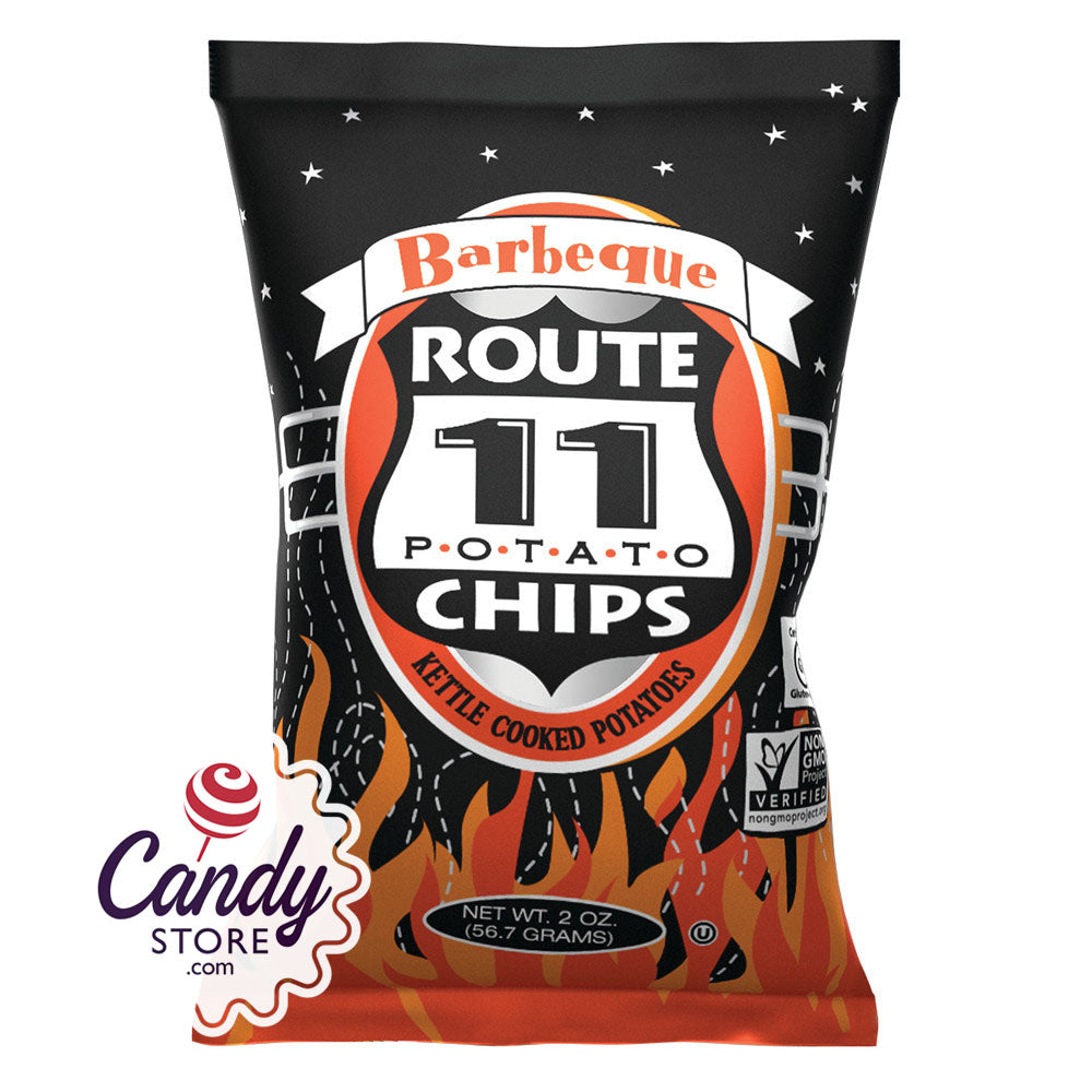 Route 11 Bbq Chips 2oz Bags 30ct - CandyStore.com