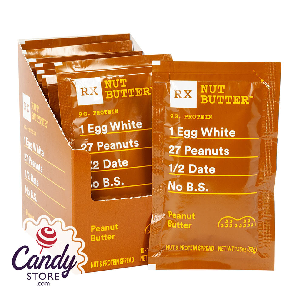 Rx Bar Nut Butter Peanut Butter 1.12oz 10ct - CandyStore.com