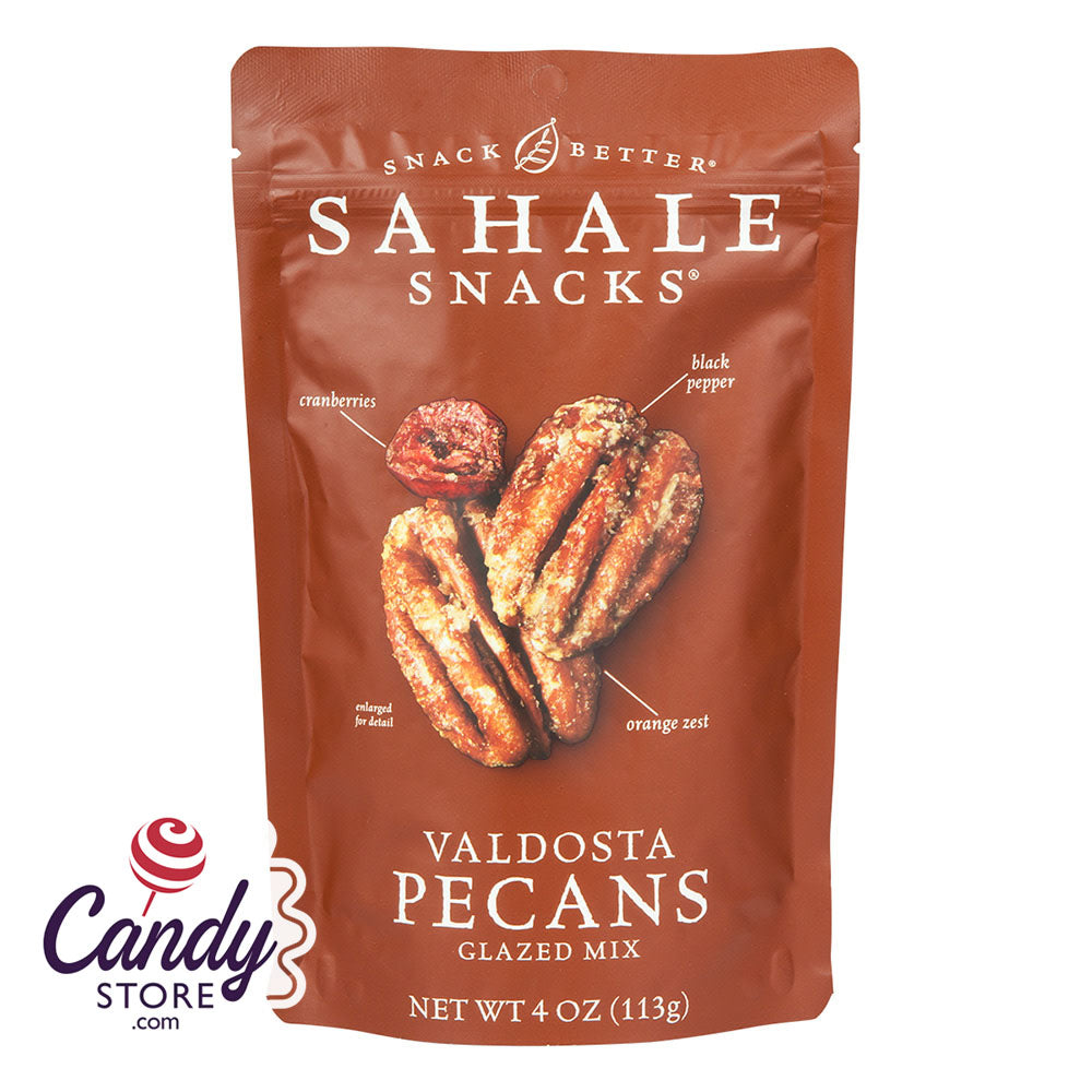 Sahale Glazed Valdosta Pecans Mix 4oz Pouch 6ct - CandyStore.com