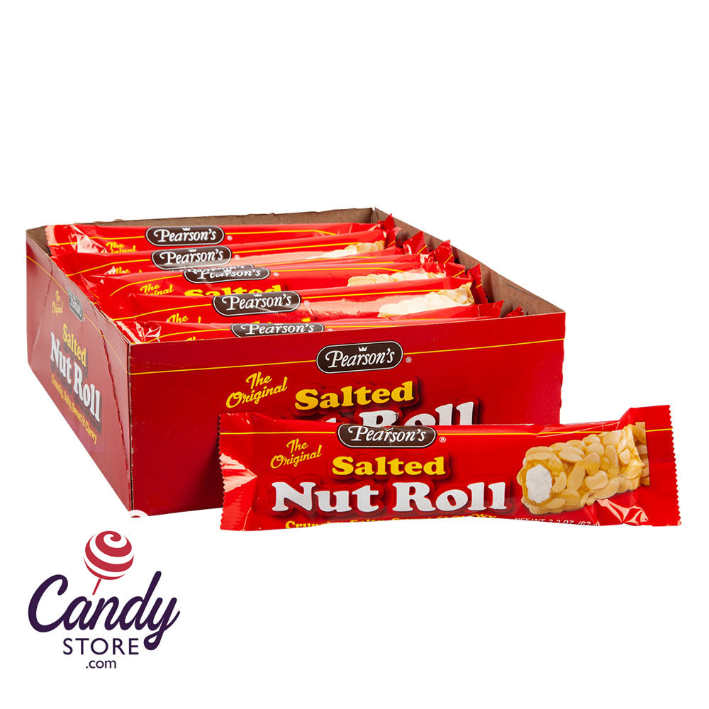 Salted Nut Roll Bars 2.2oz 24ct - CandyStore.com