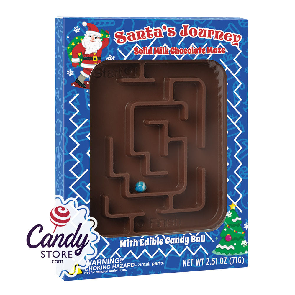 Santa Journey Chocolate Maze 18ct - CandyStore.com