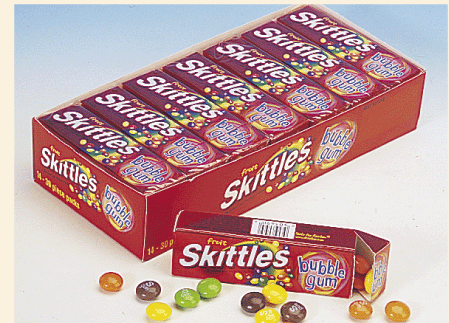 Skittles Bubble Gum - 14ct - CandyStore.com