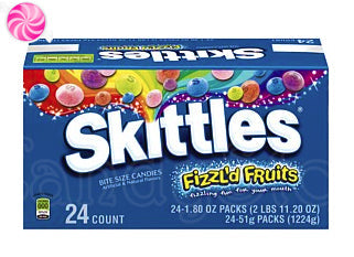 Skittles Fizzed Fruits - 24ct | CandyStore.com