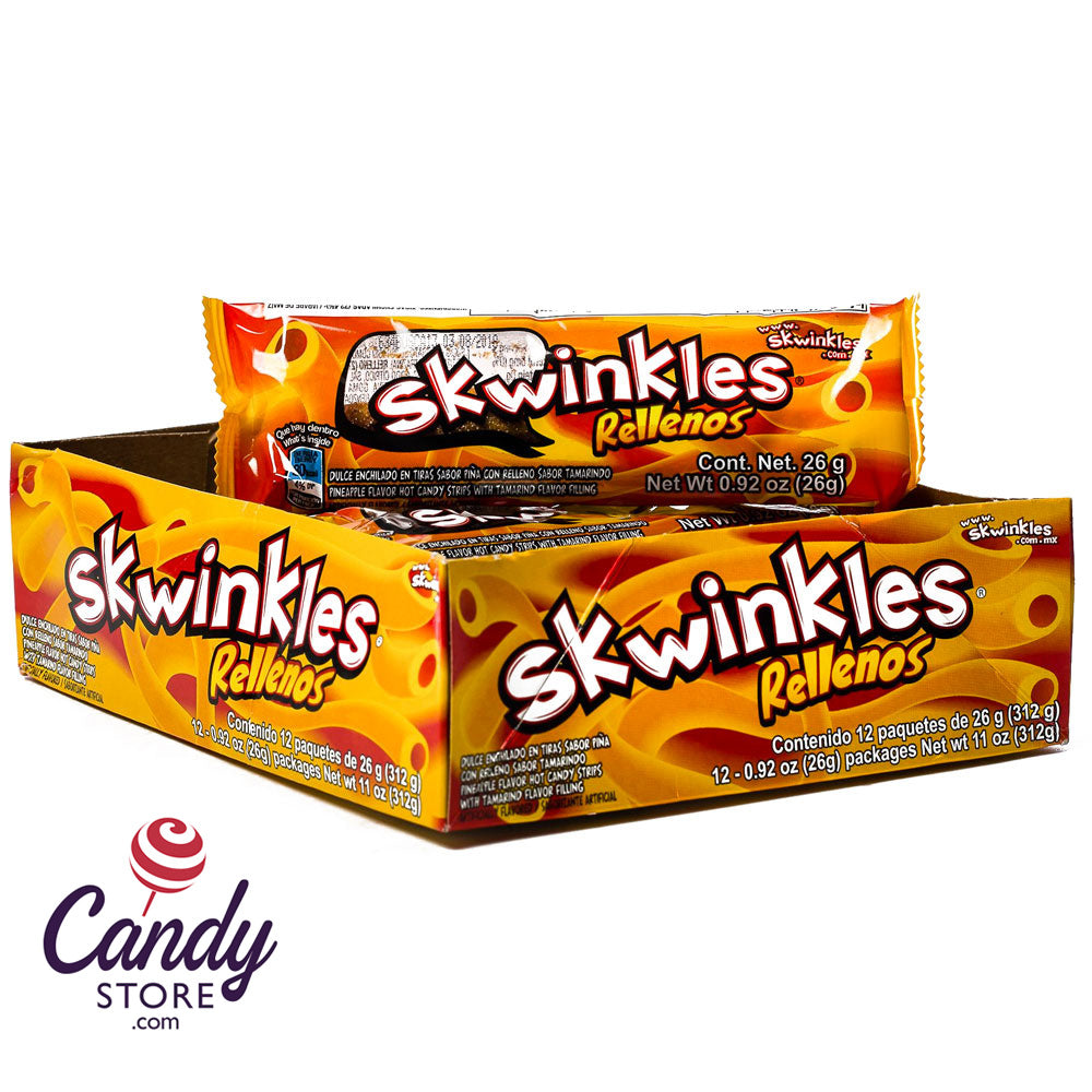 Skwinkles Rellenos Pineapple - 24ct | CandyStore.com