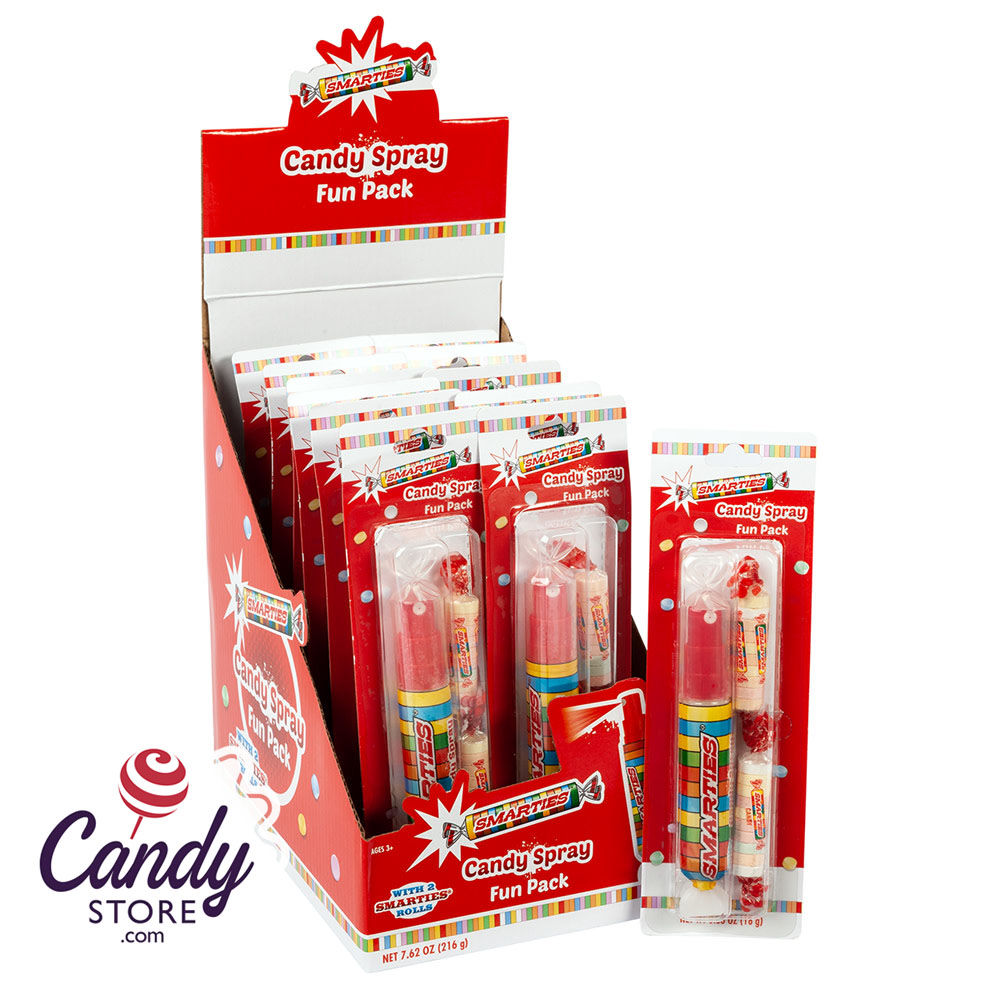 Smarties Candy Spray With Candy 0.63oz - 12ct | CandyStore – CandyStore.com