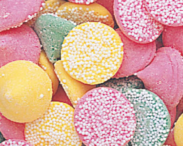 Smooth & Melty Nonpareil Mint Chips - 25lb | CandyStore.com