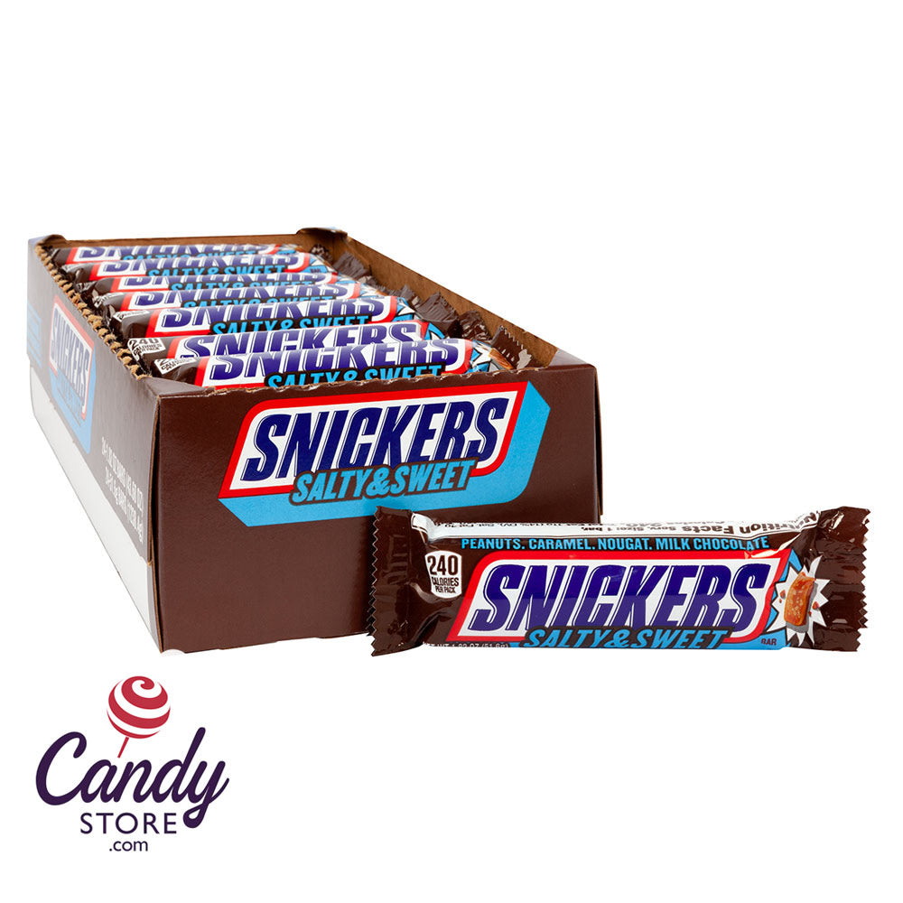 Snickers Salty & Sweet 1.82oz Bar - 24ct | CandyStore.com