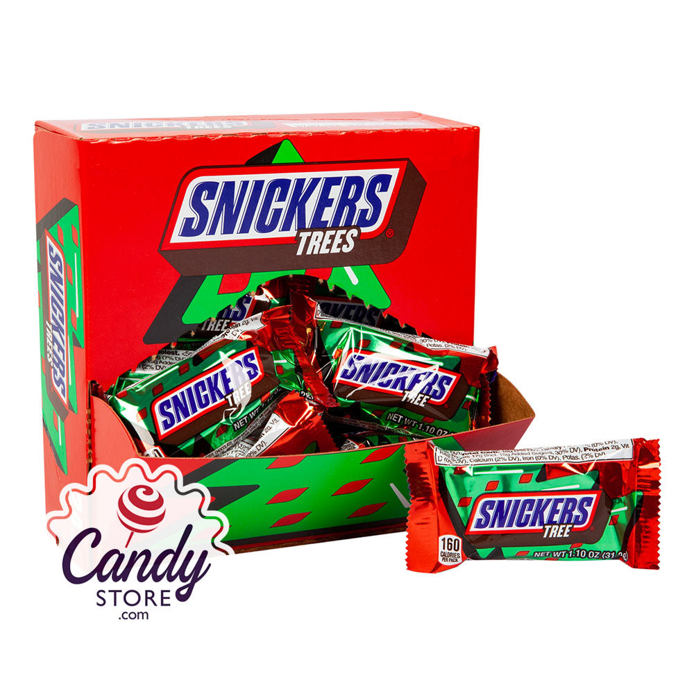 Snickers Candy Tree ASMR SNICKERS CHRISTMAS TREES TWIX SANTAS HOLIDAY