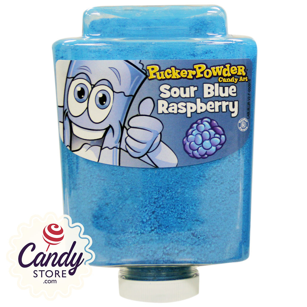 Sour Blue Rapsberry Pucker Powder Candy Art - 9oz Bottle – CandyStore.com