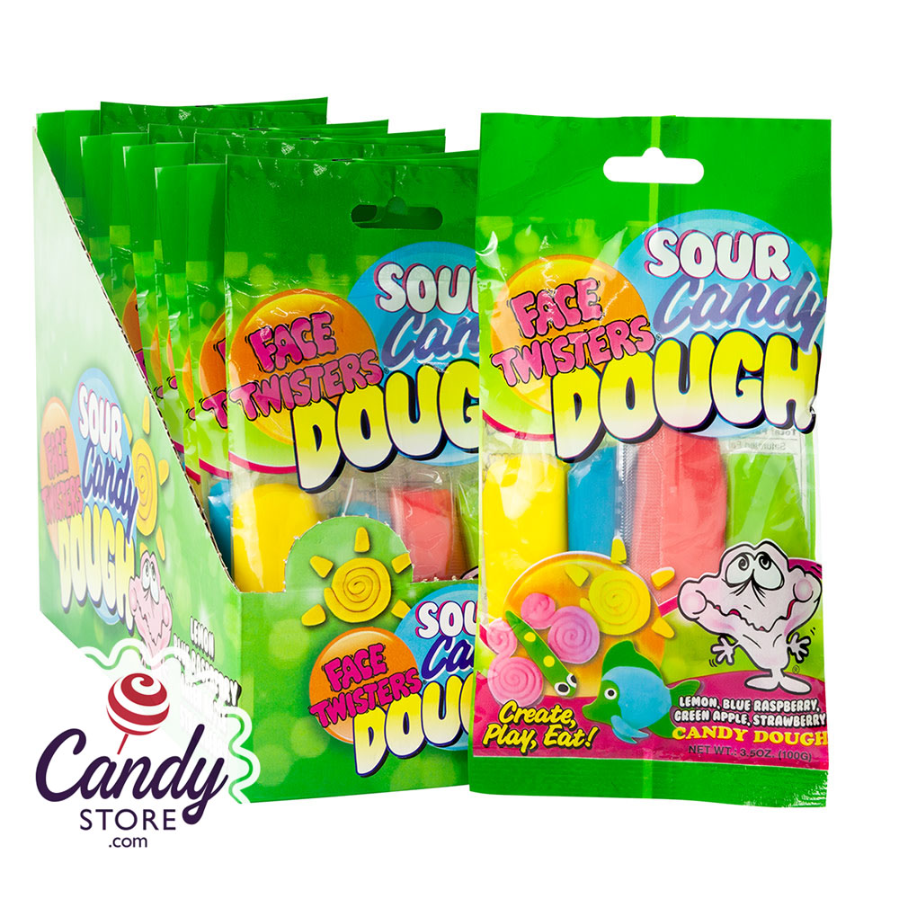 Sour Candy Dough 3.5oz - 12ct | CandyStore.com