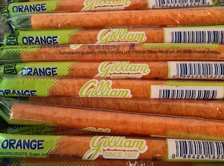 Sour Orange Candy Sticks - 80ct | CandyStore.com