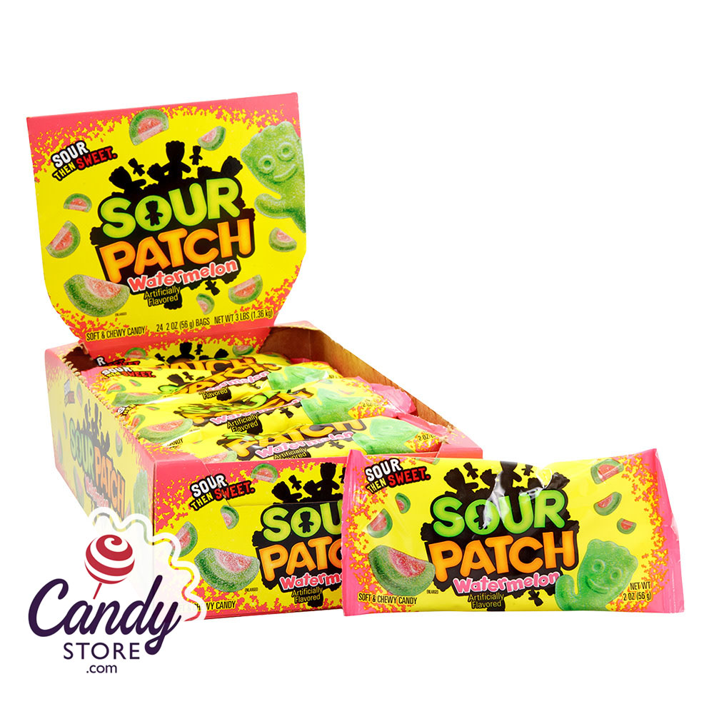 Sour Patch Watermelon Packs - 24ct | CandyStore.com
