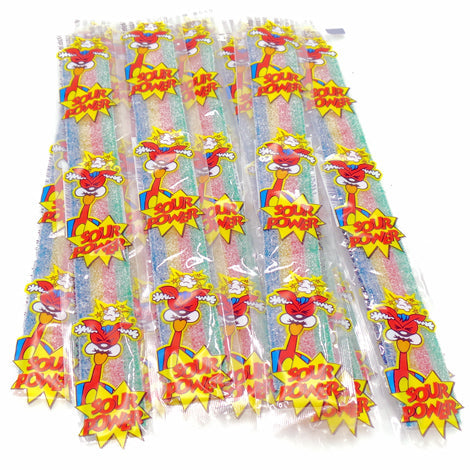 Sour Power Belts Quattro Wrapped 150ct - CandyStore.com