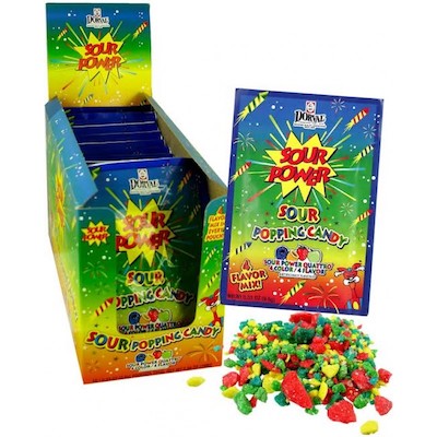 Sour Power Popping Candy Quattro - 18ct | CandyStore.com
