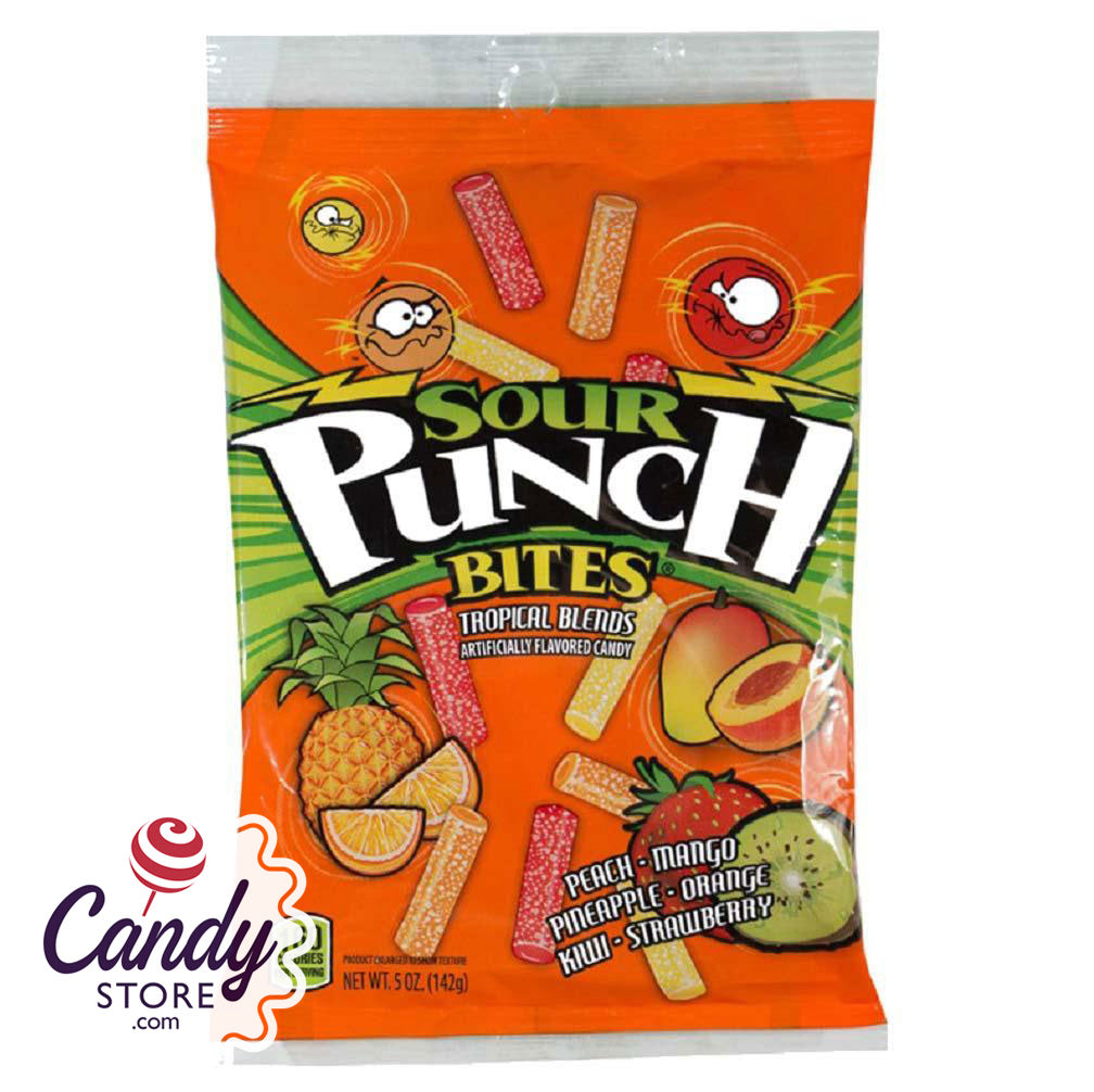 Sour Punch Bites Tropical Blends - 12ct | CandyStore.com
