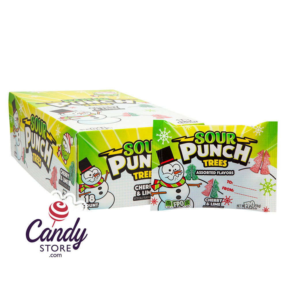 Sour Punch Trees 2.5oz 216ct - CandyStore.com