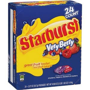 Starburst Very Berry - 24ct | CandyStore.com