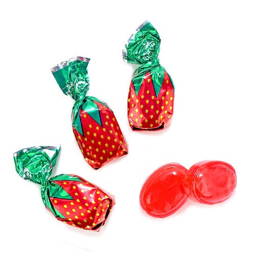 Strawberry Delight Bon Bons Hard Candy - 5lb Bulk | CandyStore.com