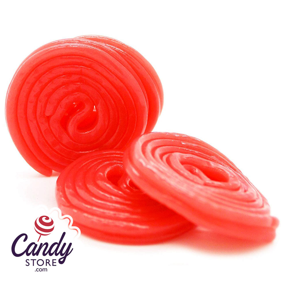 Strawberry Licorice Broadway Wheels - 4.4lb | CandyStore.com