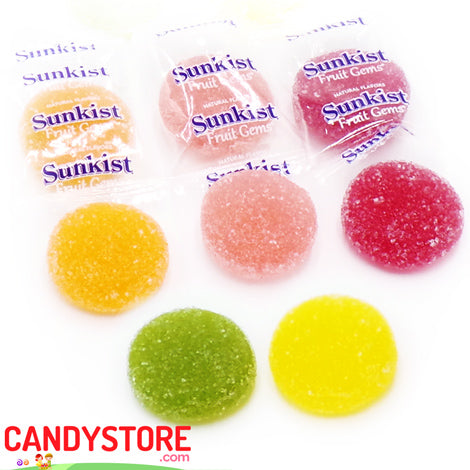 Sunkist Fruit Gems - 10lb Bulk | CandyStore.com