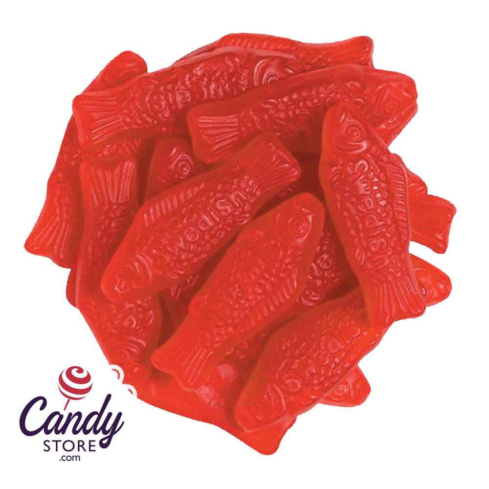 Swedish Fish Red - 5lb Bulk | CandyStore.com