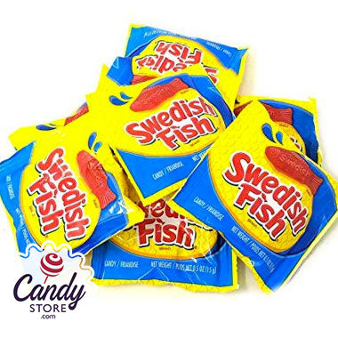 Swedish Fish Red Fun-Size Packs Bulk - 13lb | CandyStore.com