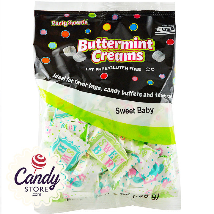 Sweet Baby Buttermint Creams - 7oz Pillow Packs – CandyStore.com
