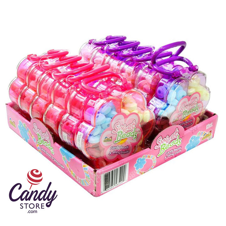 Sweet Beads Candy Beads with String - 12ct | CandyStore.com