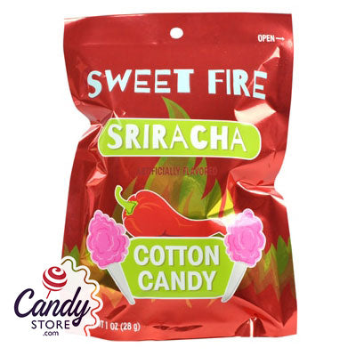 Sweet Fire Sriracha Cotton Candy - 12ct | CandyStore.com