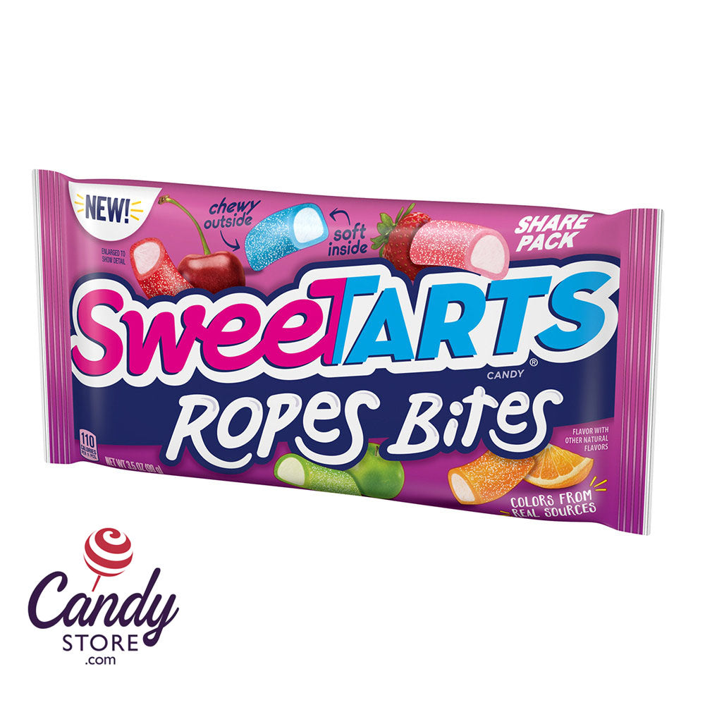 Sweetarts Ropes Bites 3.5oz Bag - 12ct | CandyStore.com