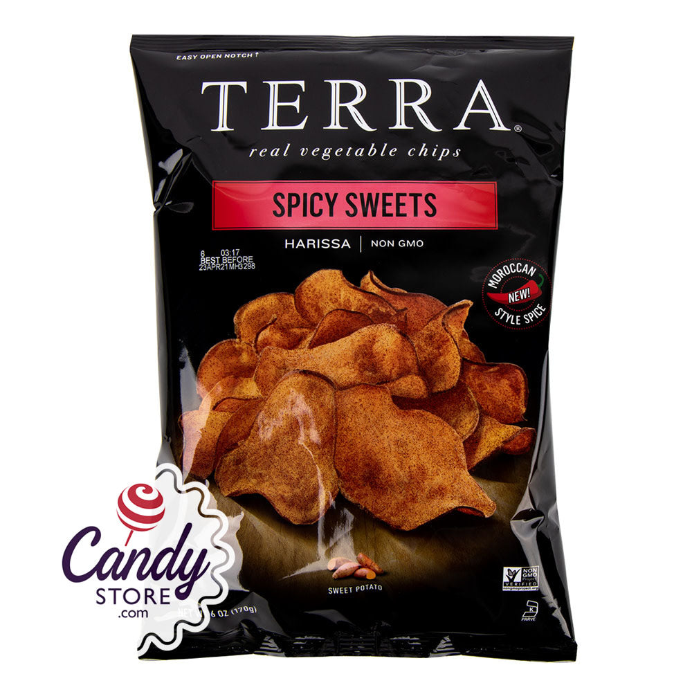 Terra Chips Spicy Sweets Chips 6oz Bags 12ct - CandyStore.com