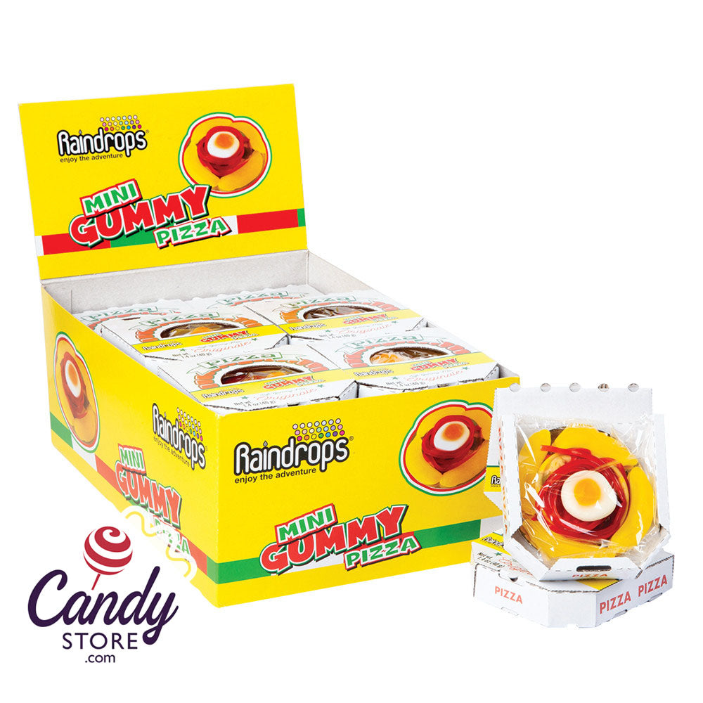 Mini Gummy Pizzas Candy 12ct - CandyStore.com
