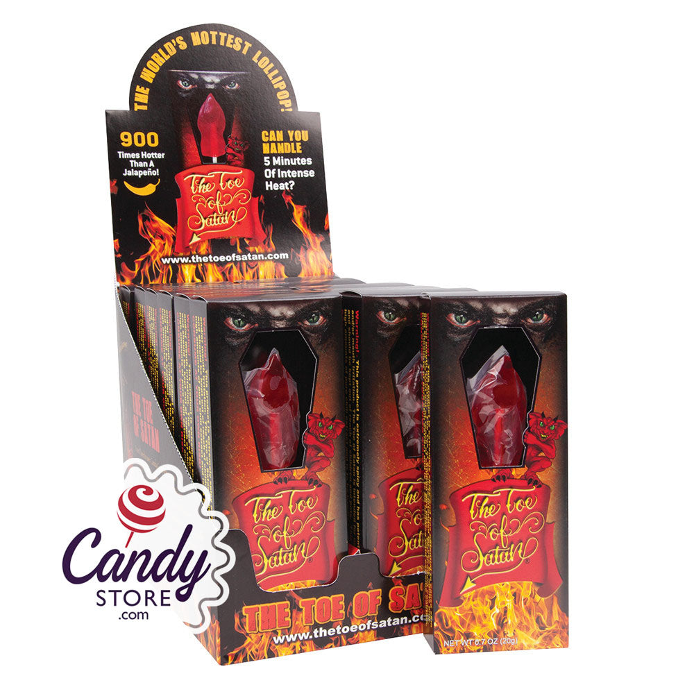 Toe Of Satan 1oz Lollipop 48ct - CandyStore.com