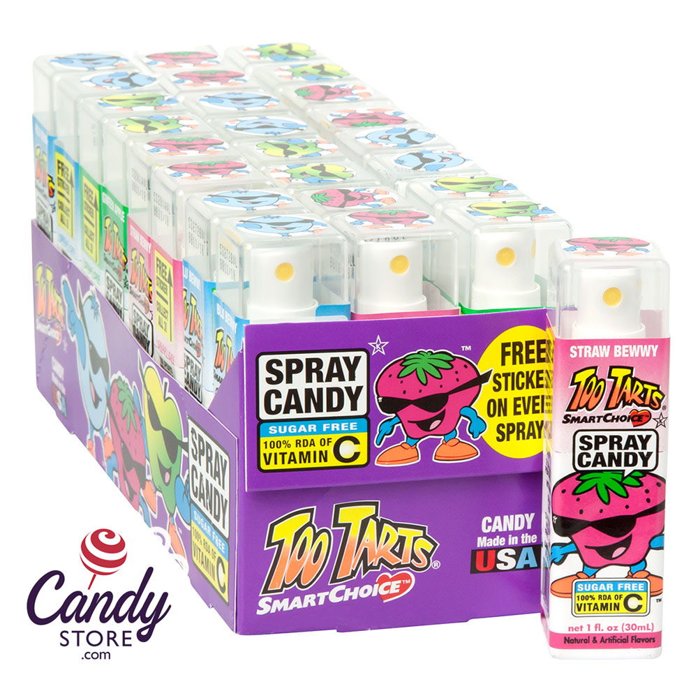 Too Tart Sugar Free Sweet Spray - 24ct | CandyStore.com