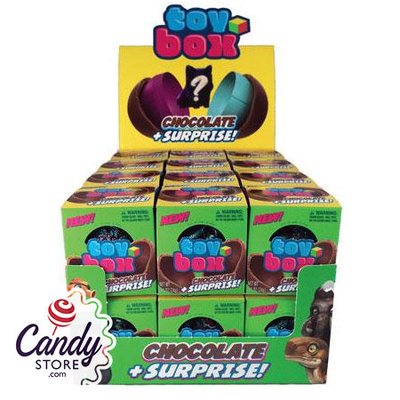 Toy Box Surprise Chocolate Balls with Toy - 24ct