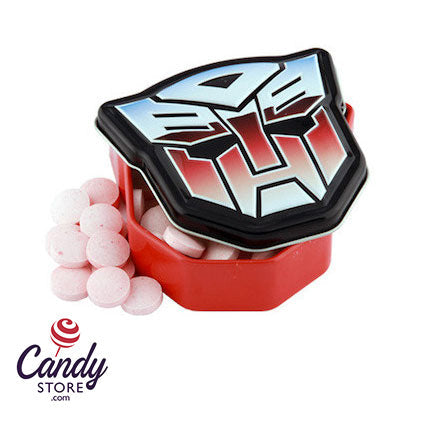 Transformers Candy Sours Tins - 12ct | CandyStore.com