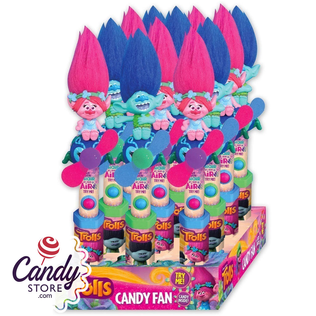 Trolls Candy Fan - 12ct | CandyStore.com