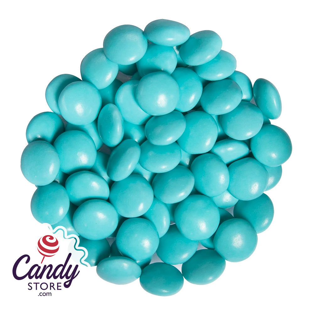 Turquoise Chocolate Color Drops - 15lb Bulk | CandyStore.com