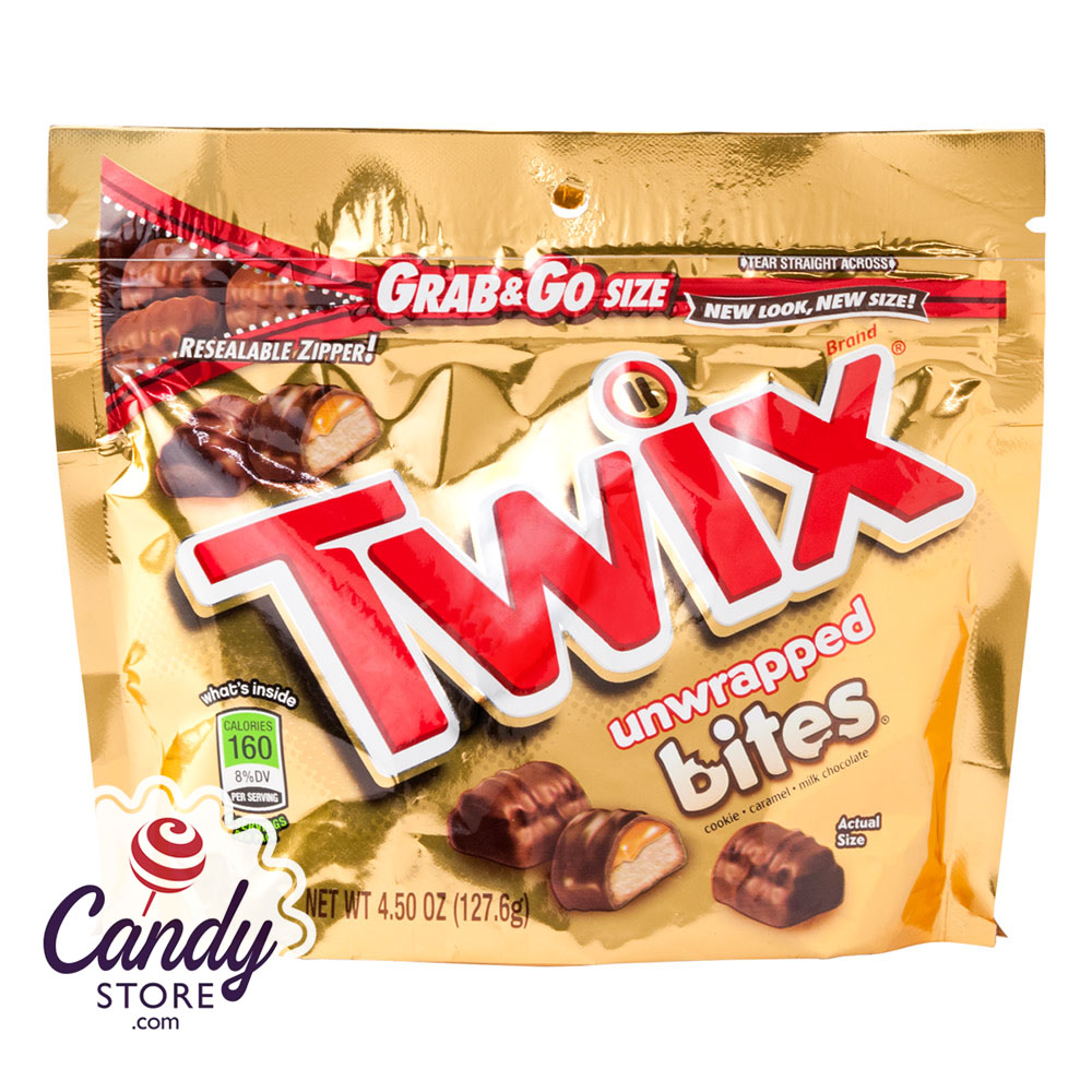Twix Bites 4.5oz Pouch - 8ct | CandyStore.com