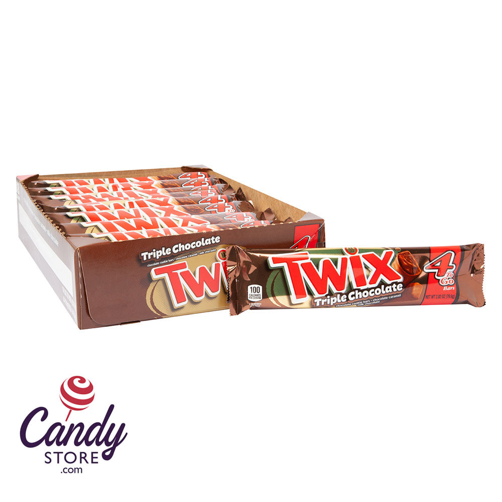 Twix Triple Chocolate Share 2.82oz - 18ct | CandyStore.com