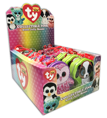Ty Beanie Boos Collectible Candy Tin - 12ct | CandyStore.com