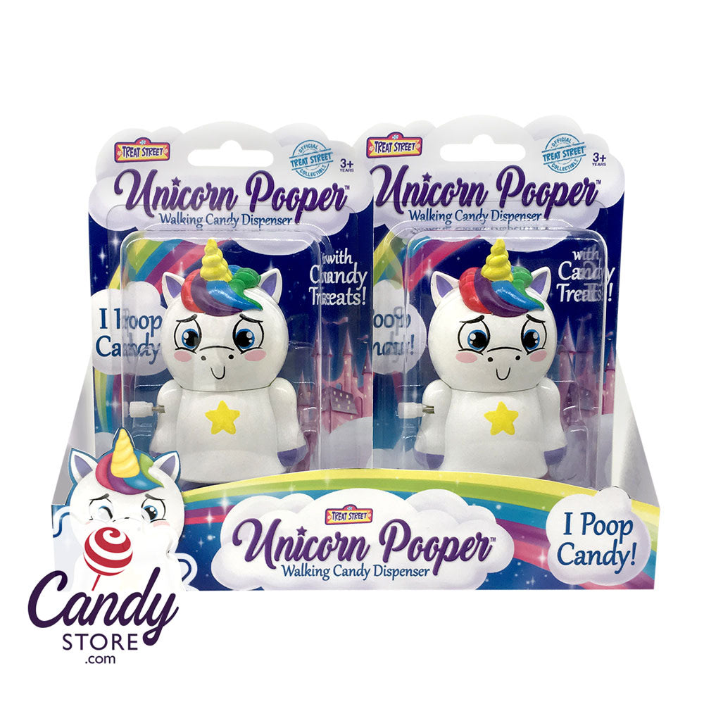 Unicorn Pooper Walking Candy Dispenser 0.28oz - 8ct – CandyStore.com