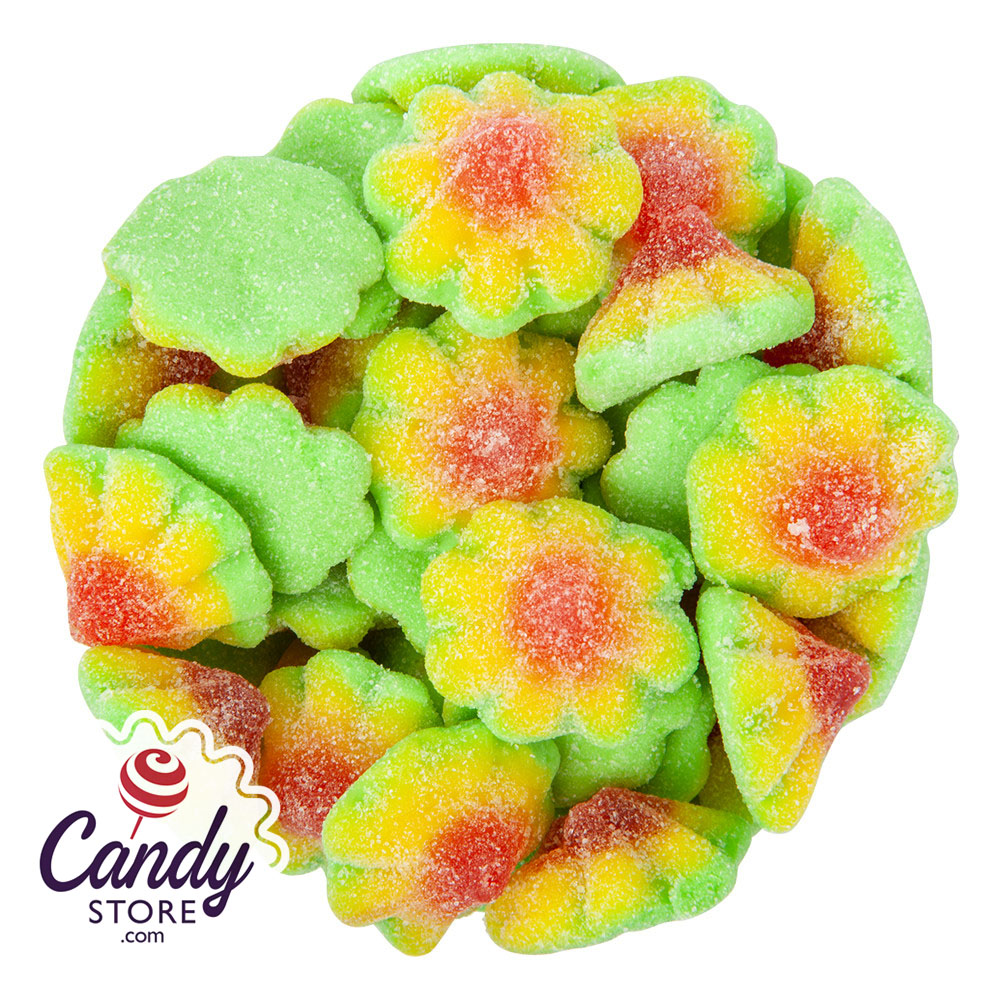 Vidal Sour Gummy Flowers - 2.2lb Bulk | CandyStore.com